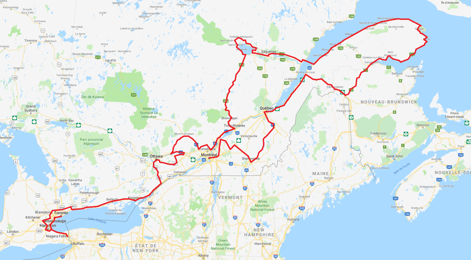 Canada – Jour 22 : Fin du voyage • L'objectif en balade